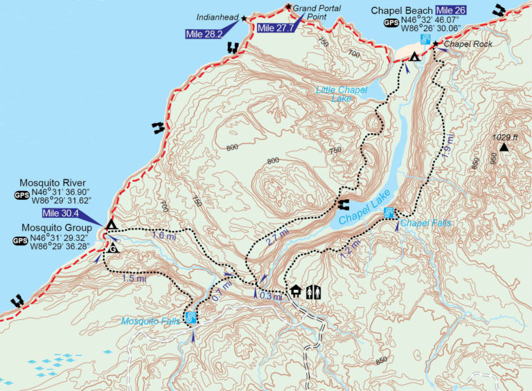 Pictured Rocks Lakeshore Trail