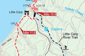 Michigan Trail Maps Michigan Hiking Biking and Birding Maps - Michigan ...