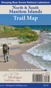 North & South Manitou Islands Trail Map - Michigan Trail Maps